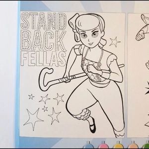 Disney | Accessories | Toy Story 4 Coloring Posters Paint Set | Poshmark